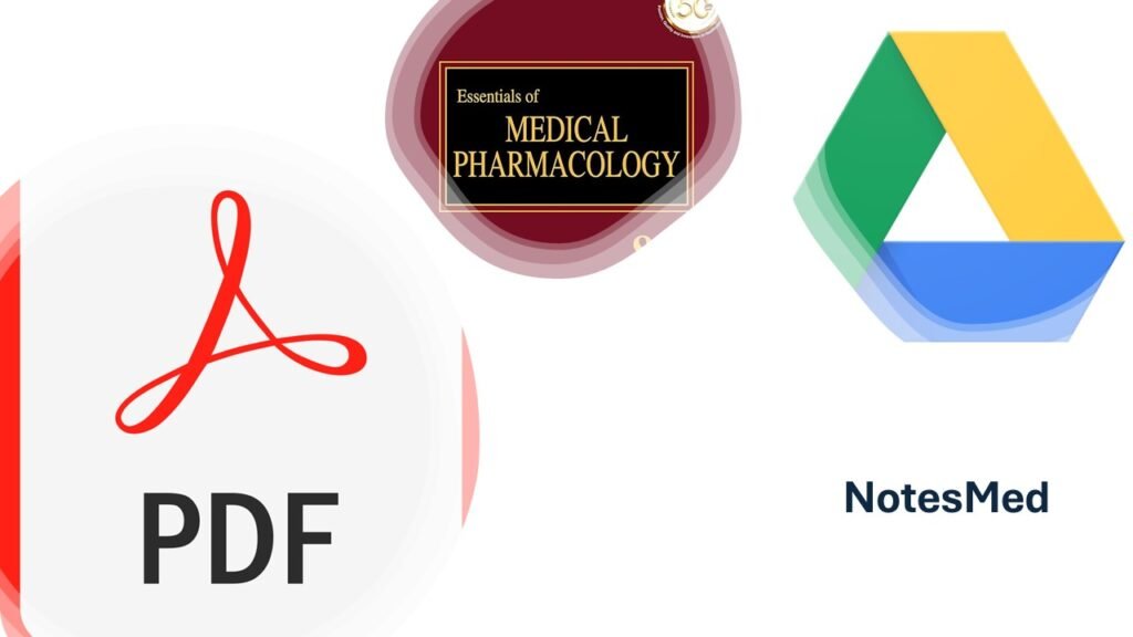 Pharmacology Pdf Books Download | NotesMed